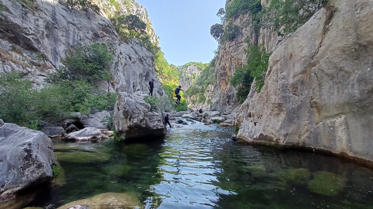 Canyoning on River Cetina | 50€ per person - Malduk Adventures Croatia ...